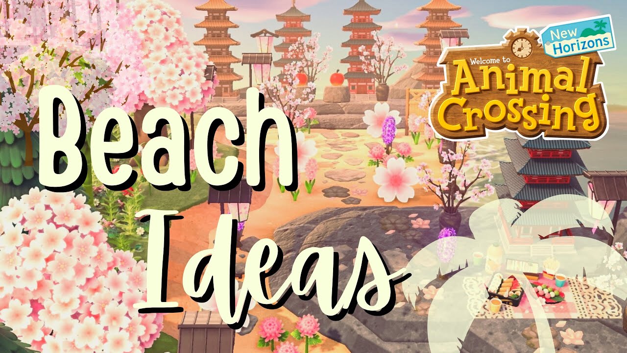 15+ Ideas for Decorating Your Beaches // Animal Crossing: New Horizons ...