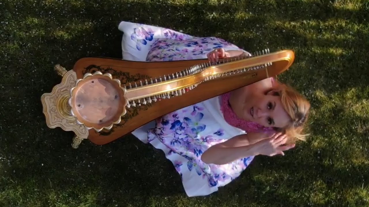 “Little Fountain” - harp music in spring garden nature - YouTube