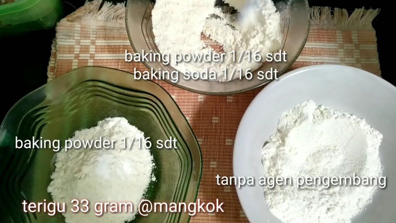 Kue Kering dengan Baking Powder dan Baking Soda - YouTube