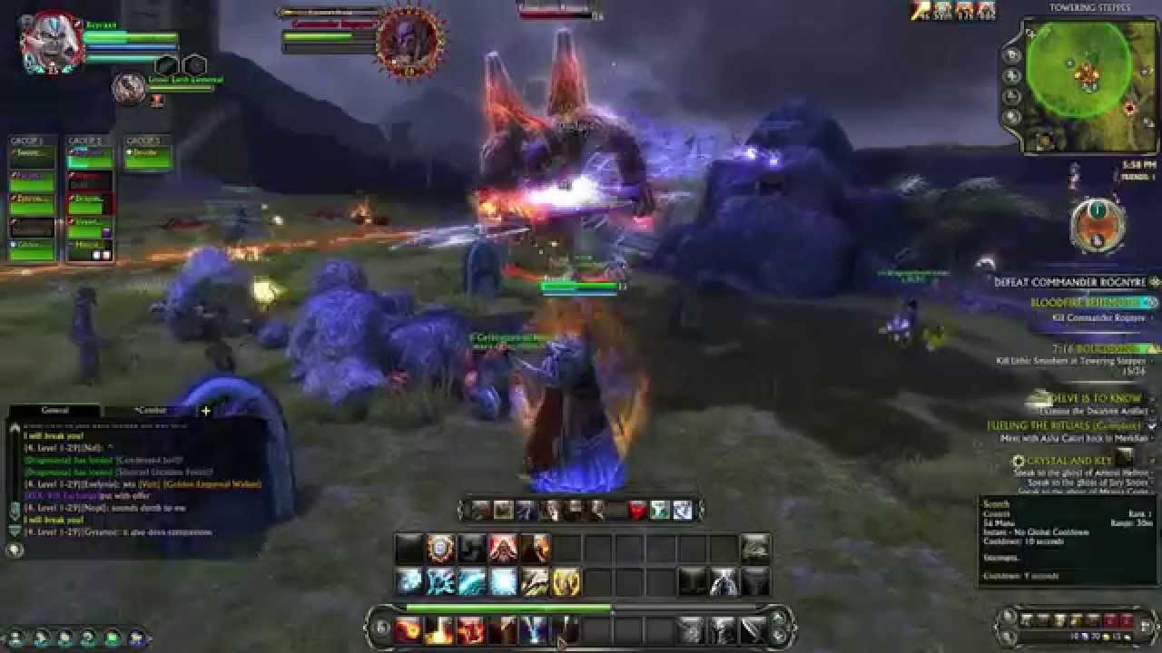 Rift gameplay. CRAZY WORLD BOSS ATTACK!! - YouTube