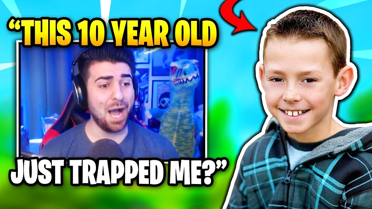 SypherPK Gets TRAPPED By 10 YEAR OLD FAN | Fortnite Daily Funny Moments ...