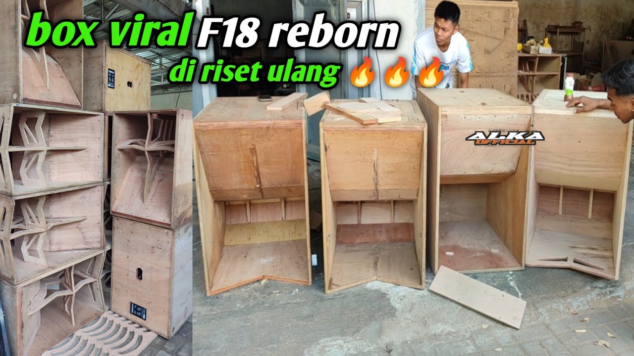 Box f18 reborn 🔥🔥🔥setelah sukses di BWI 3d kembali riset box F1 lagi ...