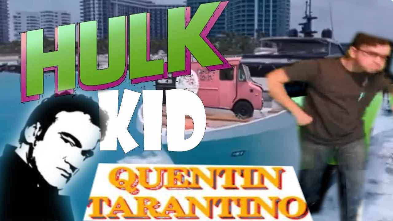 Quentin Tarantino hulk kid movie. "Fan club saves hulk kid" - YouTube