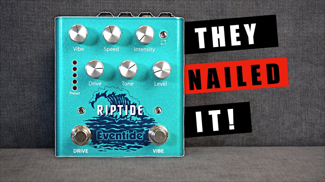 This Pedal RULES! - Eventide Riptide Pedal Review and Demo - YouTube