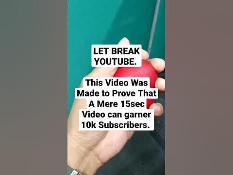 LET'S BREAK YOUTUBE ALGORITHM - YouTube