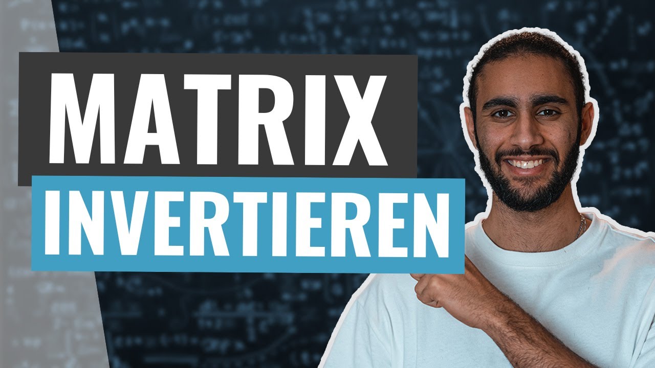 INVERSE einer Matrix berechnen. Einfach und schnell erklärt - YouTube
