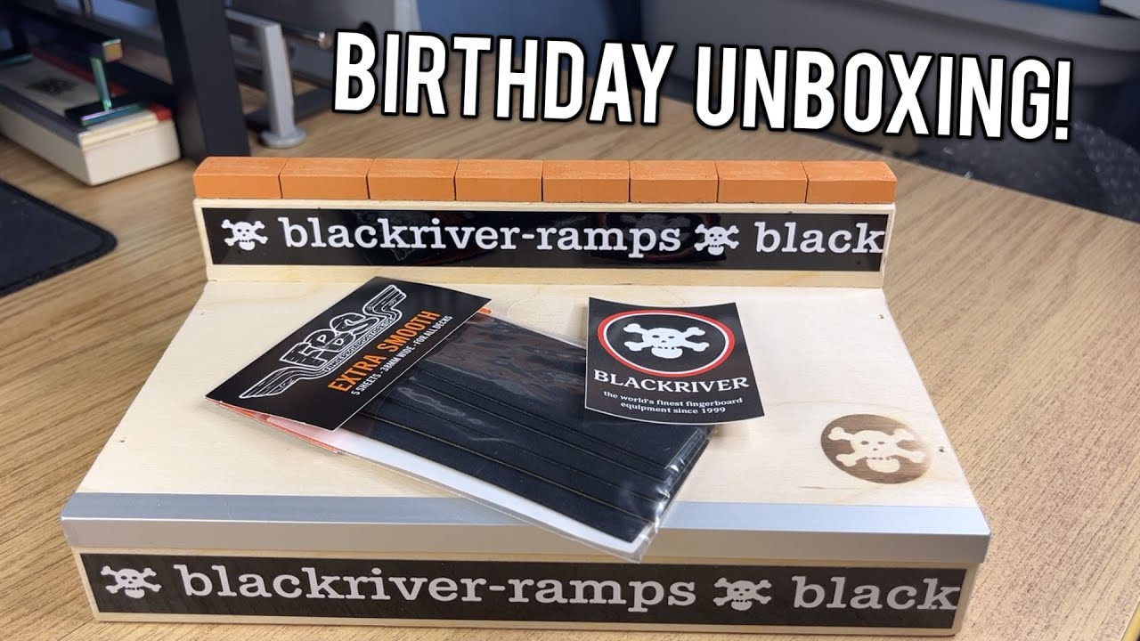 Blackriver Ramps Obstacle and FBS Grip Tape Unboxing! - 6Skates ...
