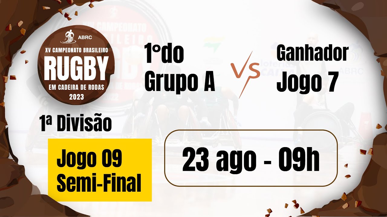 JG9: 1º grupo A x vencedor jogo 7 - YouTube