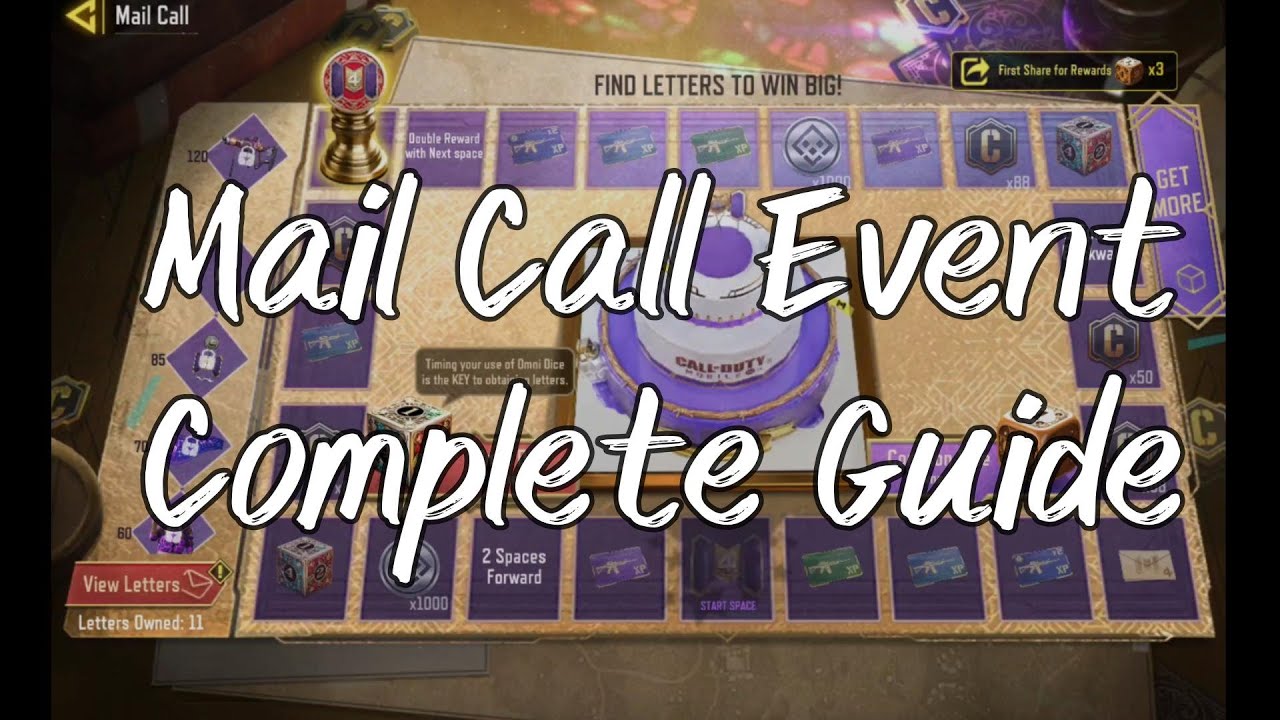 How To Complete A Mail Call Event in Call of Duty Mobile - Ultimate ...
