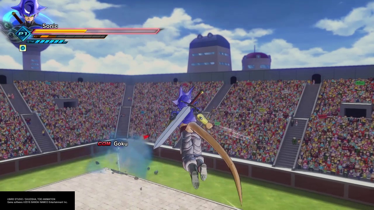 DRAGON BALL XENOVERSE 2 Dimension Ray - YouTube