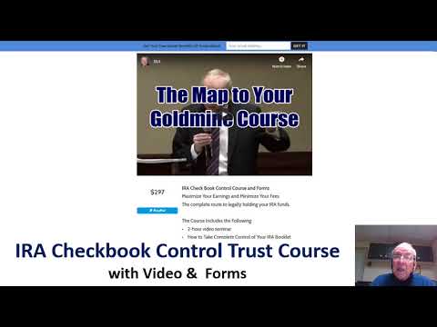 Self-Directed IRA --IRA Checkbook Control Trust Course - YouTube
