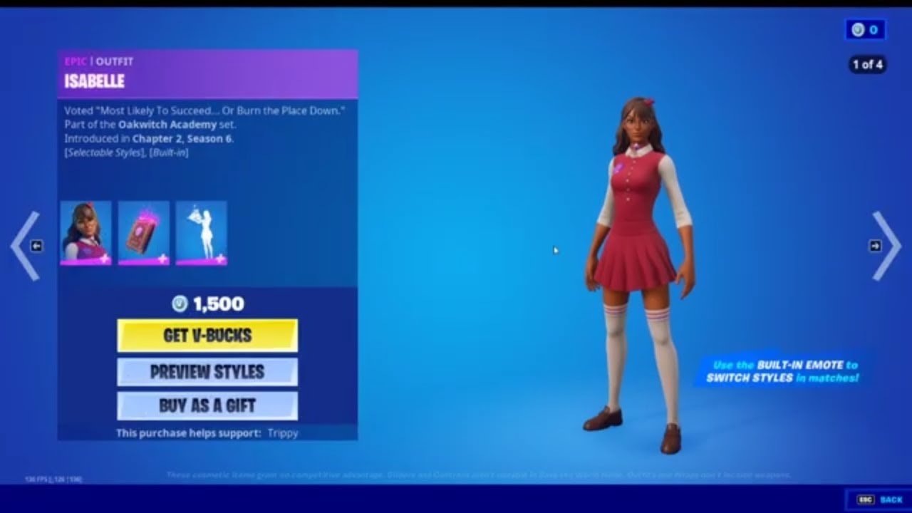 ISABELLA IS BACK! Fortnite Item Shop MAY 24 2021! - YouTube