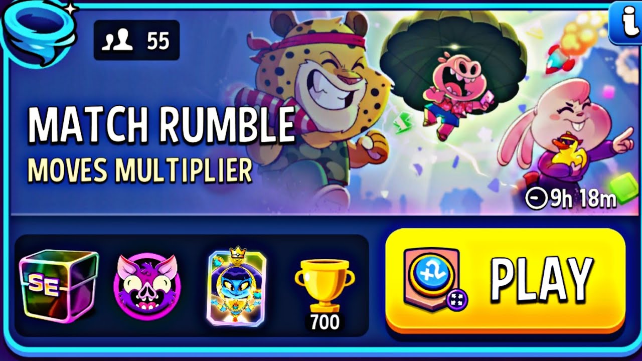 moves multiplier super sized rumble match | match masters | moves ...