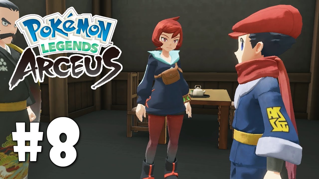 Meeting Diamond Clan Warden Arezu | Pokemon Legends: Arceus - Episode 8 ...