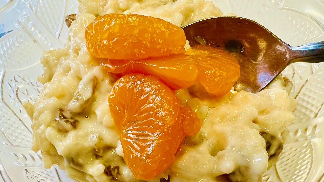 Ginger Rice Pudding with Mandarin Oranges Recipe from Chef Victoria ...