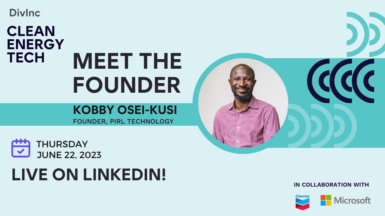 Meet The Founder - Kobby Osei-Kusi, Founder of Pirl Technology - YouTube