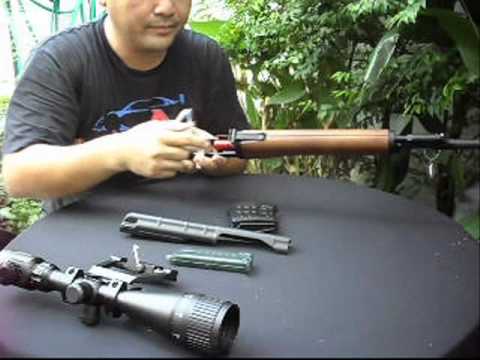 Tercel M008 SVD Air Cocking - YouTube