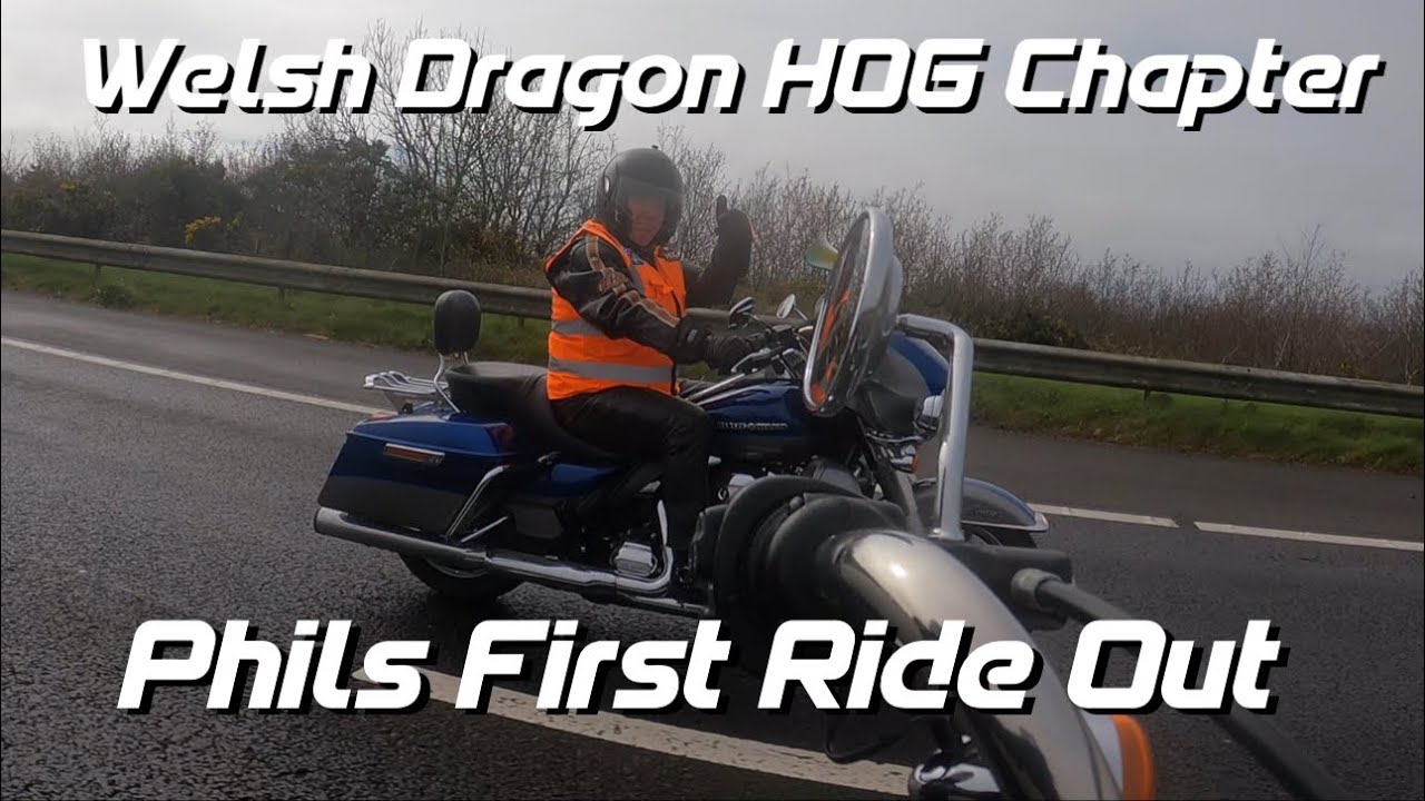 Welsh Dragon Chapter Cardiff - Our New Road Captains First Ride Out ...