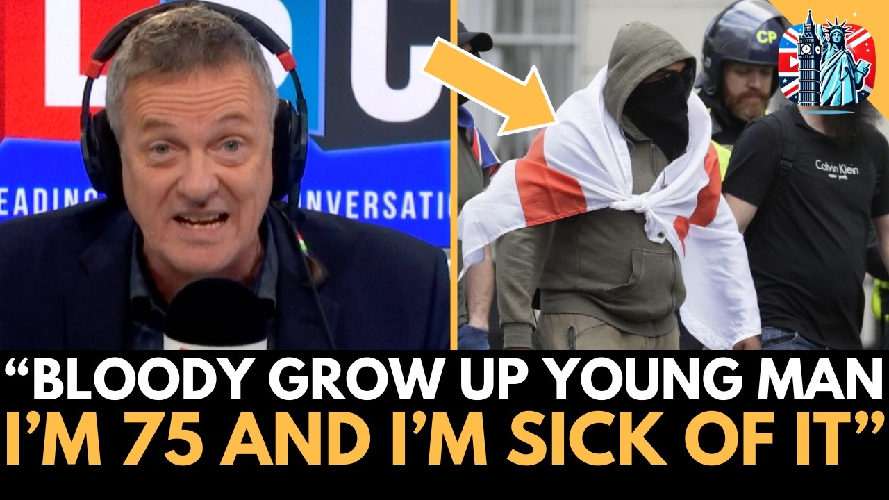 UK Right Winger Has a MELTDOWN On British Presenter LIVE On Air! - YouTube