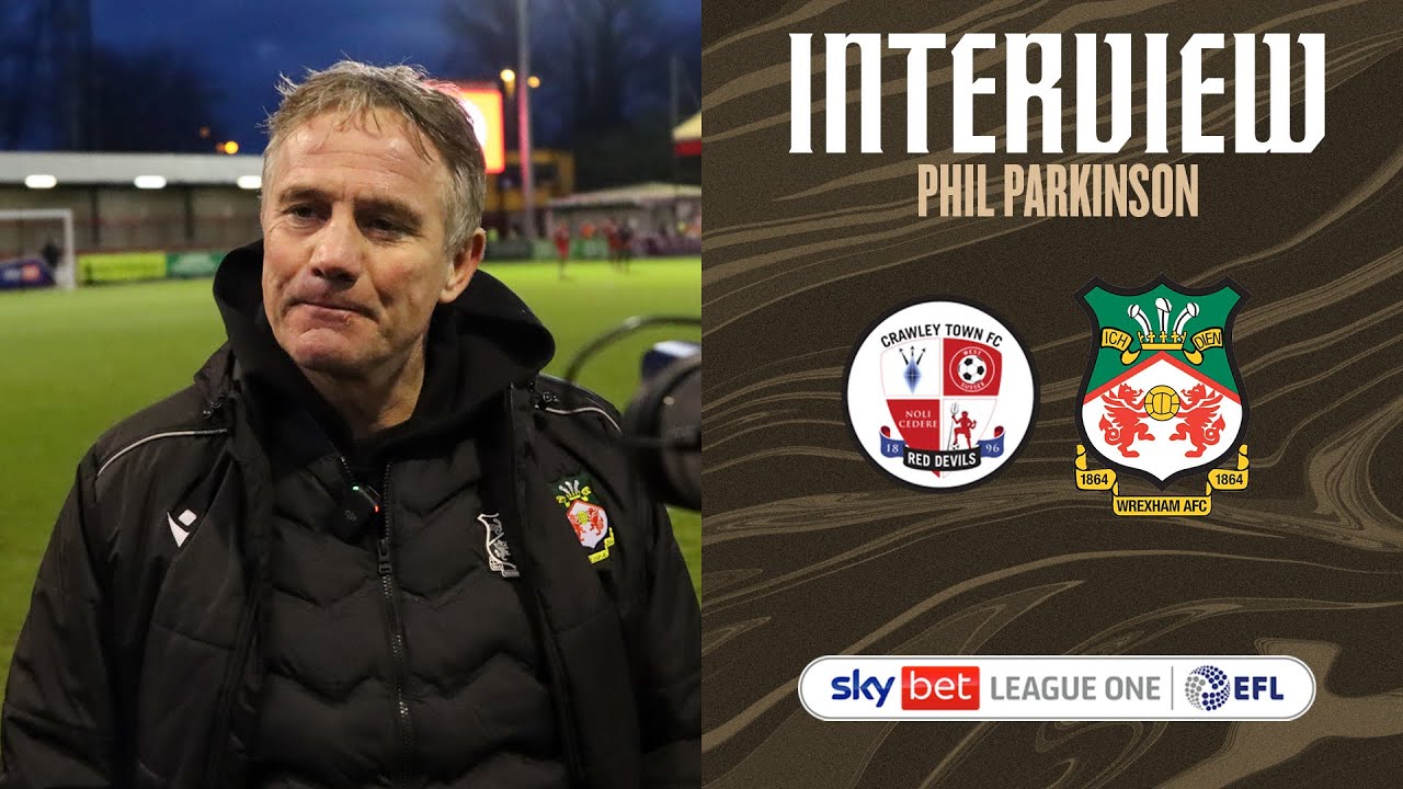 INTERVIEW | Phil Parkinson after Crawley Town - YouTube