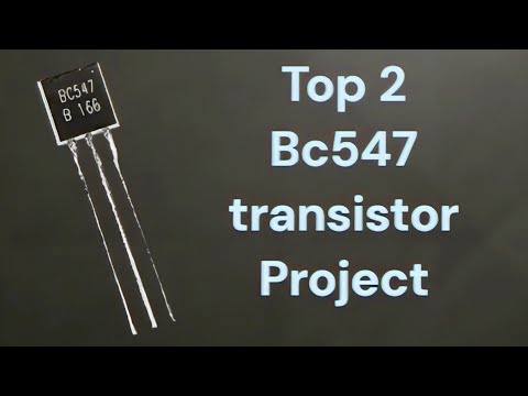 Top 2 electronic project for science using transistor BC 547,2N22A #yp ...