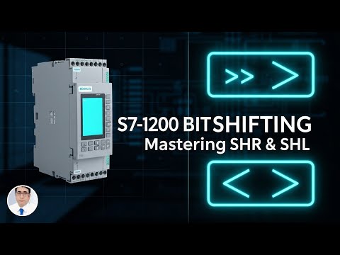 siemens plc s7-1200 how to use (SHR--SHL) command in Tia portal V16 ...