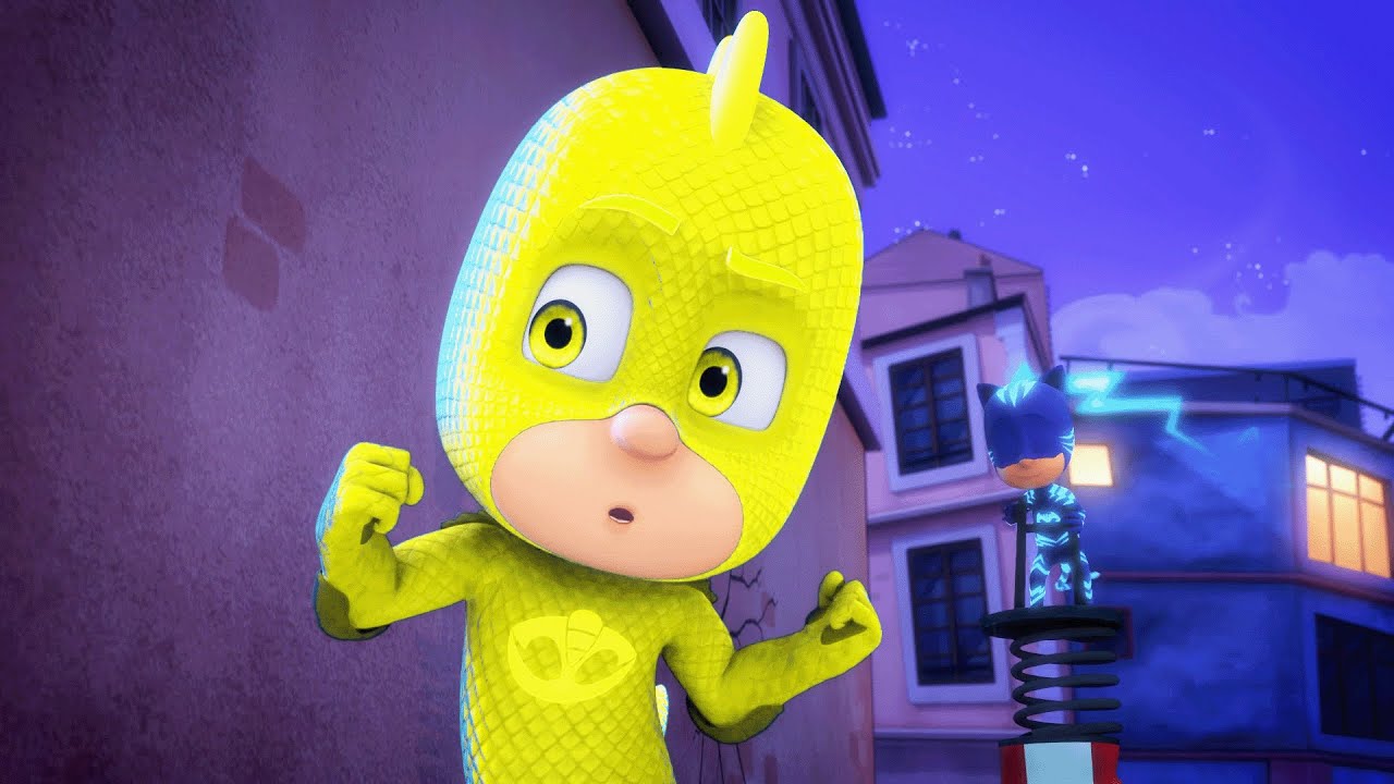 Yellow Gekko | Catboy and the Pogo Dozer | PICK YOUR FAV COLOR | PJ ...