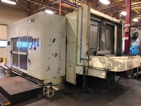 Makino A99 4-Axis CNC Horizontal Machining Center - YouTube