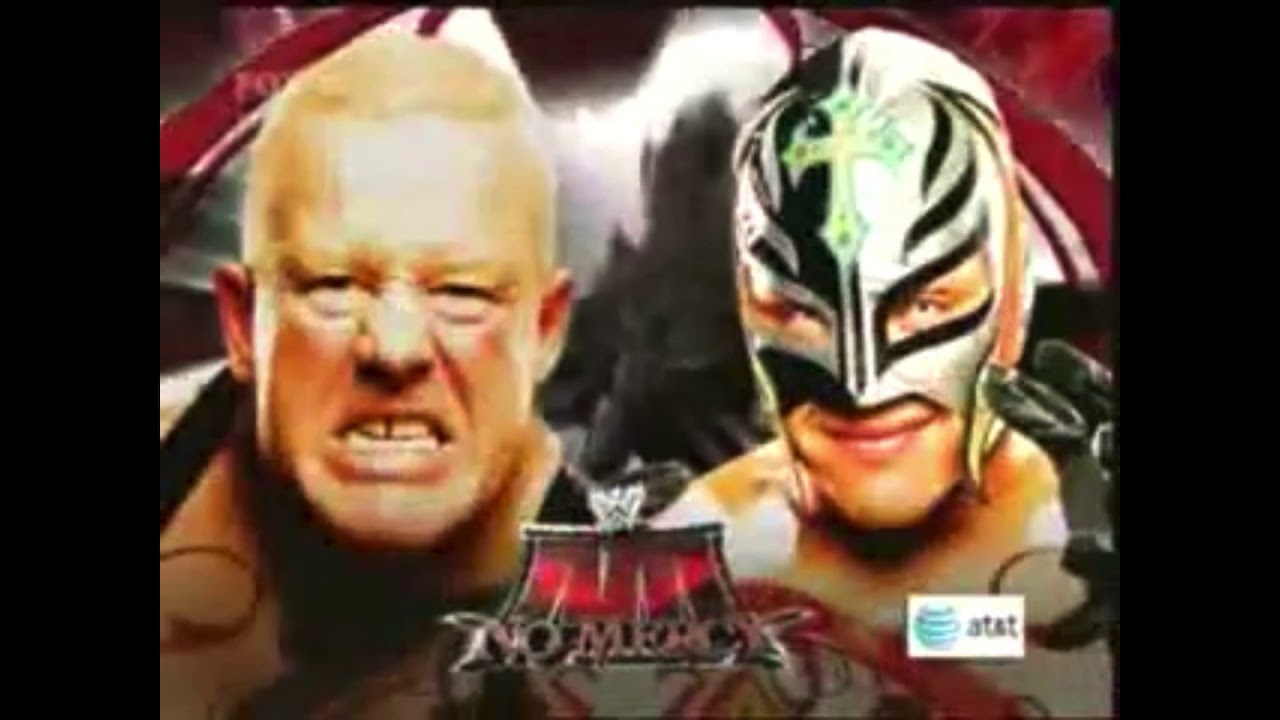 WWE No Mercy 2007 match card - YouTube