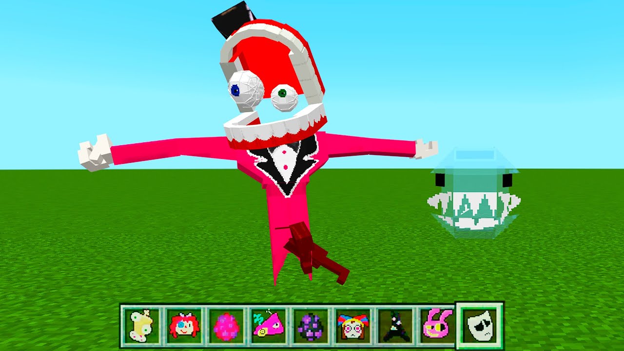 Pomni Transformation to Abstraction in Minecraft [The Amazing Digital ...