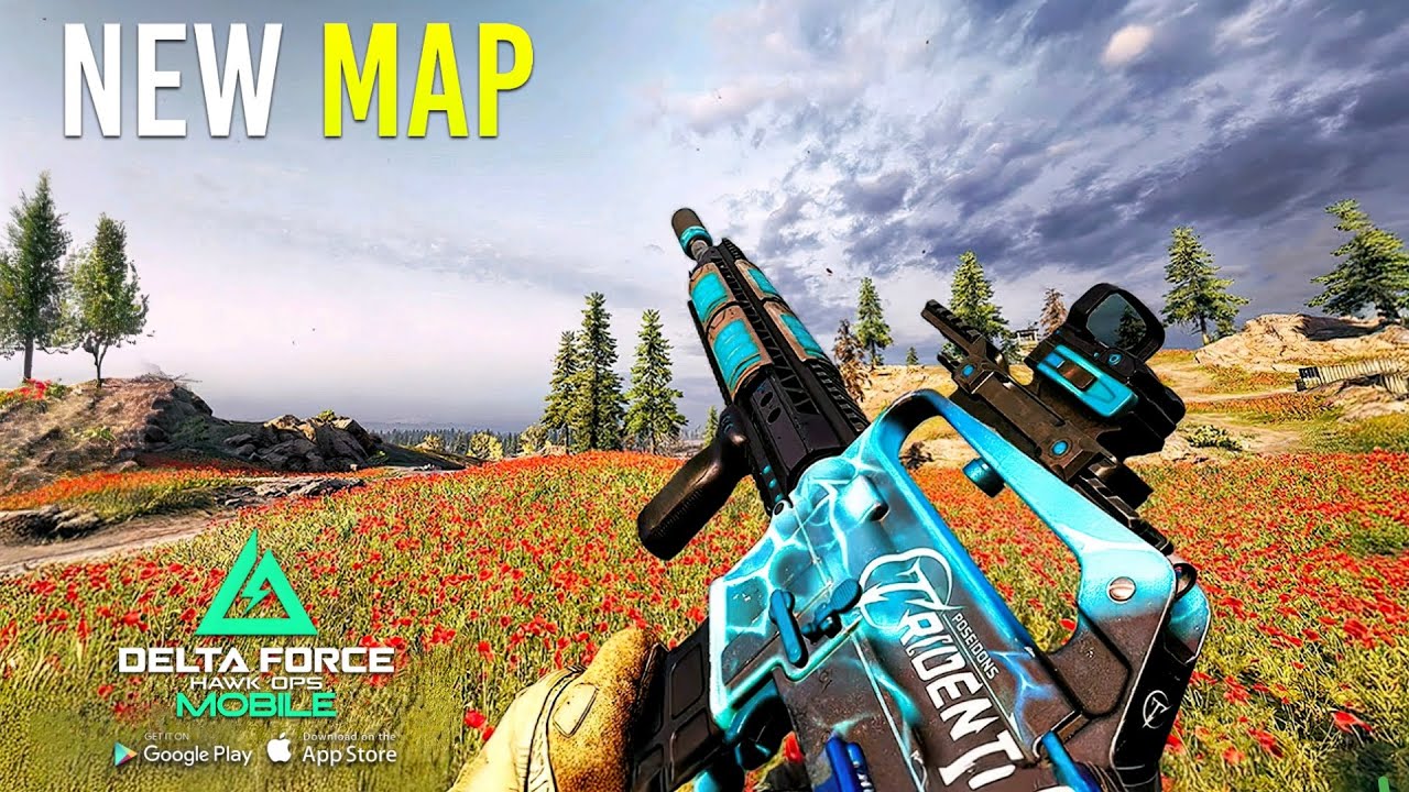 Delta Force Mobile Intense 90 FPS Gameplay | New Trench Lines Map - YouTube