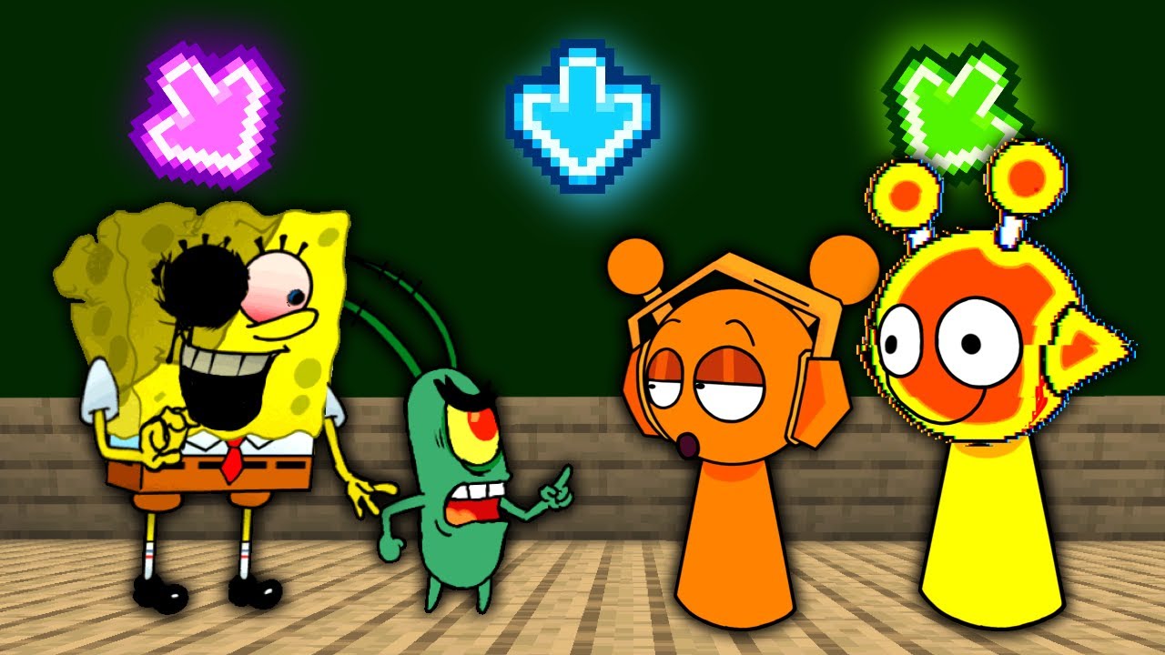 Sprunki, Spongebob | FNF Character Test | Gameplay VS Playground - YouTube