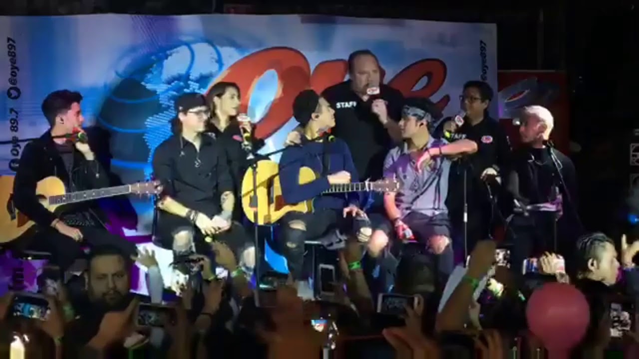 CNCO cantan acustico 📽: Oye 89.7 - YouTube