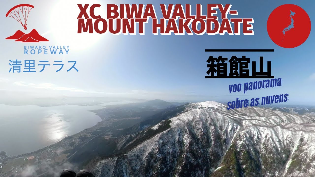 XC BIWA VALLEY - MOUNT HAKODATE PARAMOTOR IN JAPAN - YouTube