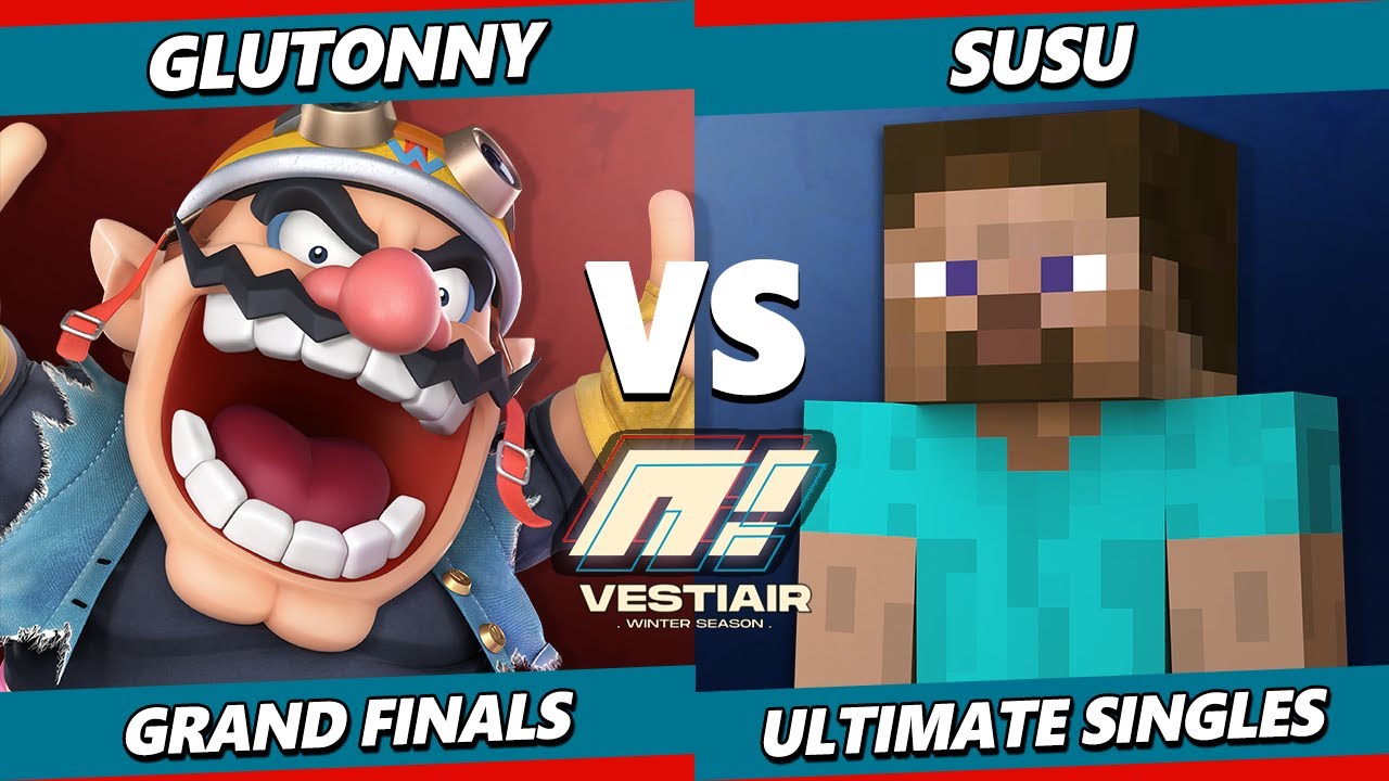 VESTI'AIR 17 GRAND FINALS - Glutonny (Wario) Vs. Susu (Steve) Smash ...