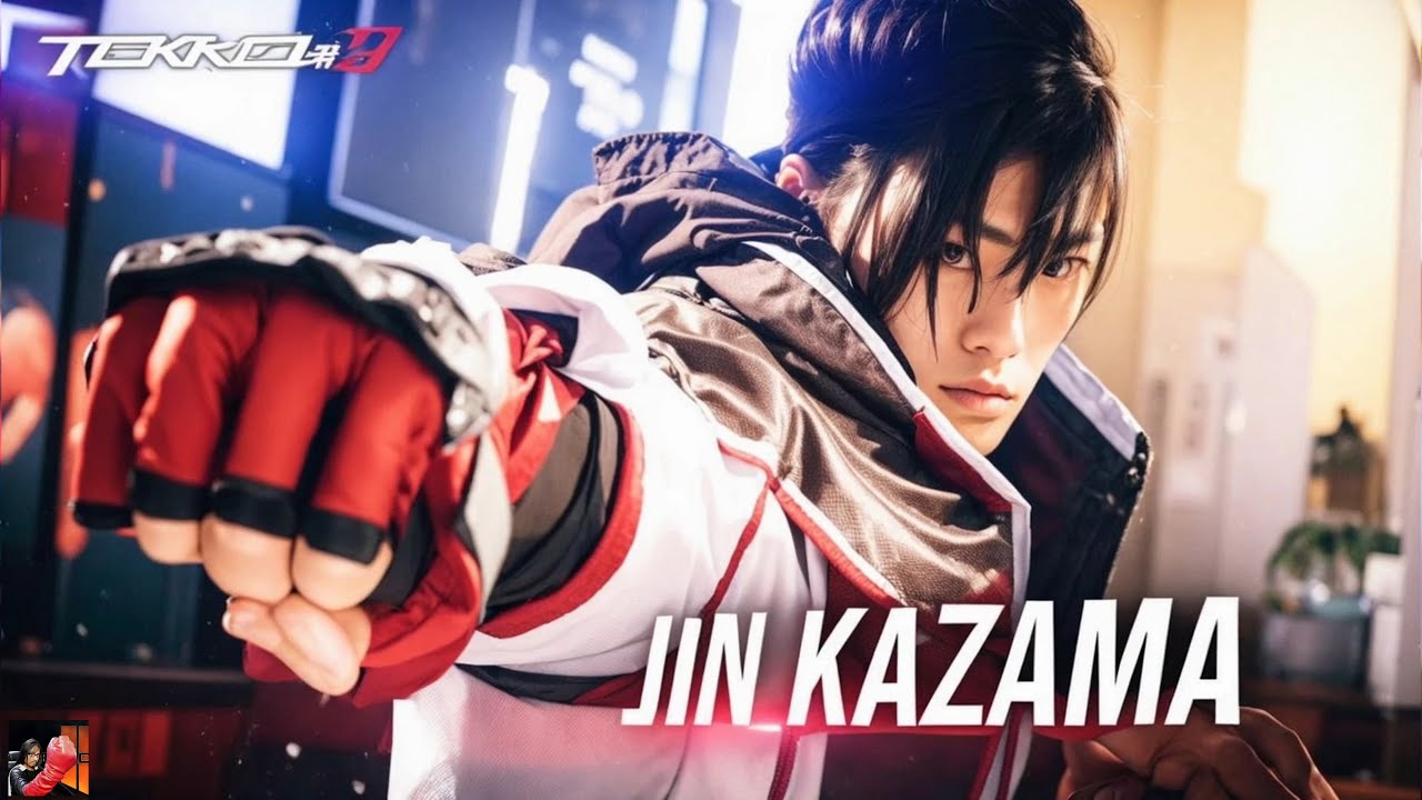 If Jin Kazama Was Real Life Character In Tekken 8 - YouTube