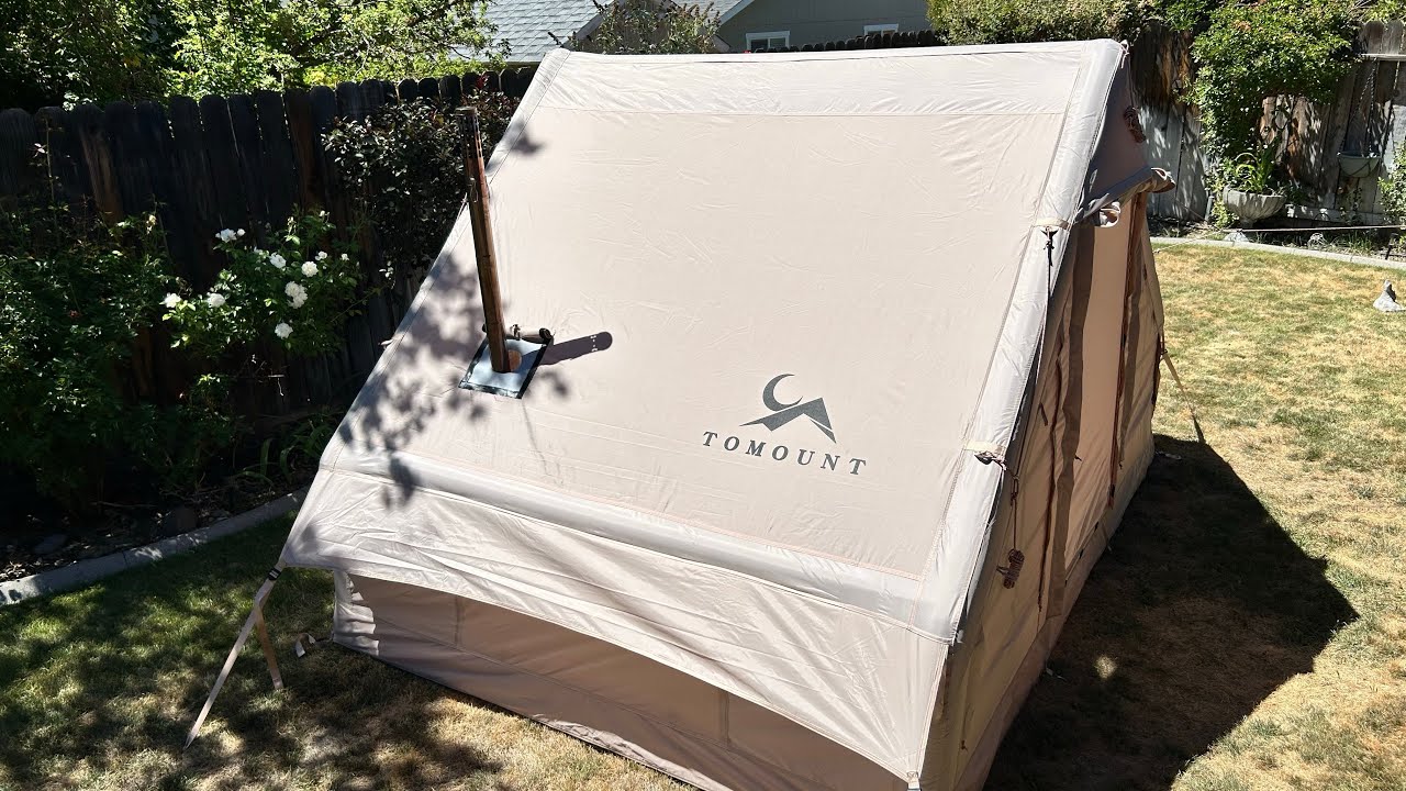 MC Tomount Inflatable Tent From Amazon. First Video Review. #hottent ⛺️ ...
