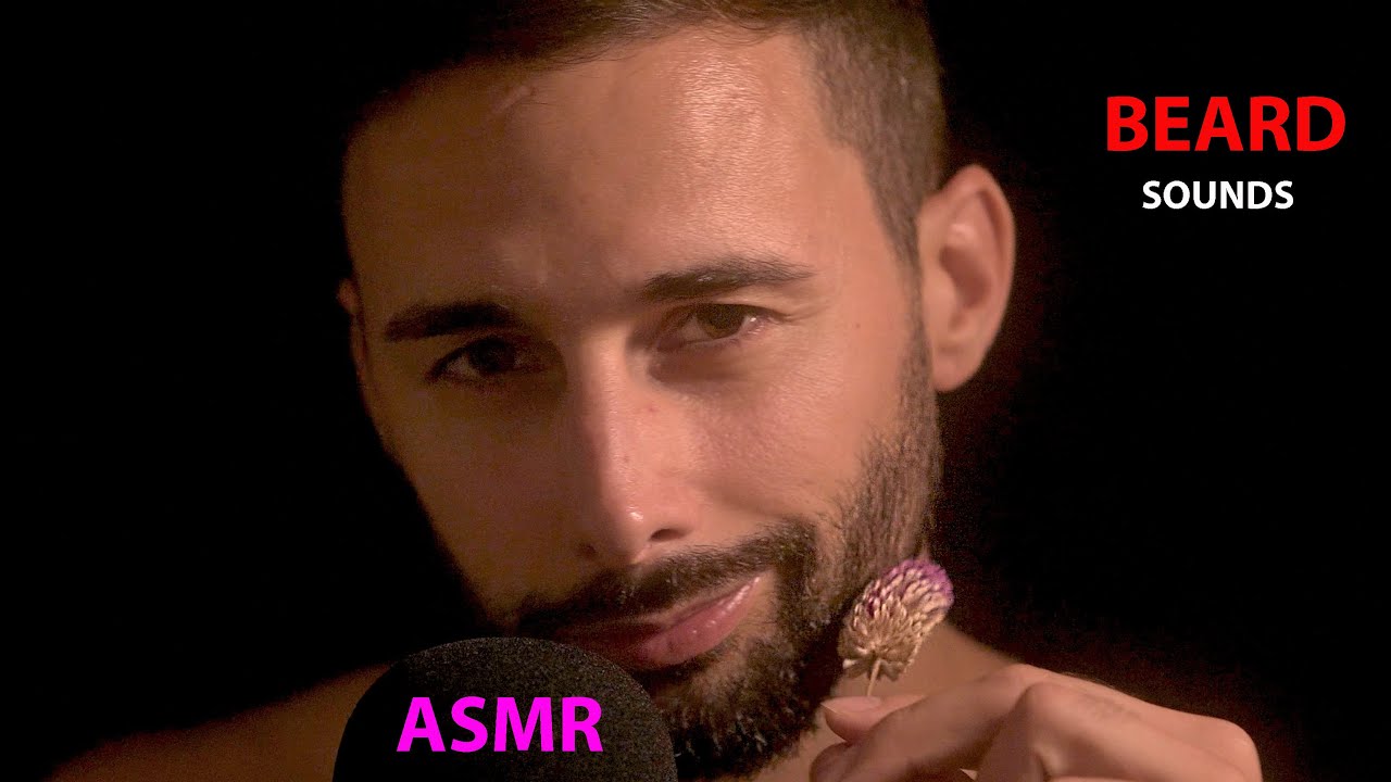 ASMR | Beard and Breathing sounds 🧔 - YouTube