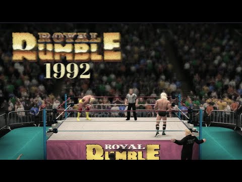 Royal Rumble 1992 - WWE 2K14 - YouTube