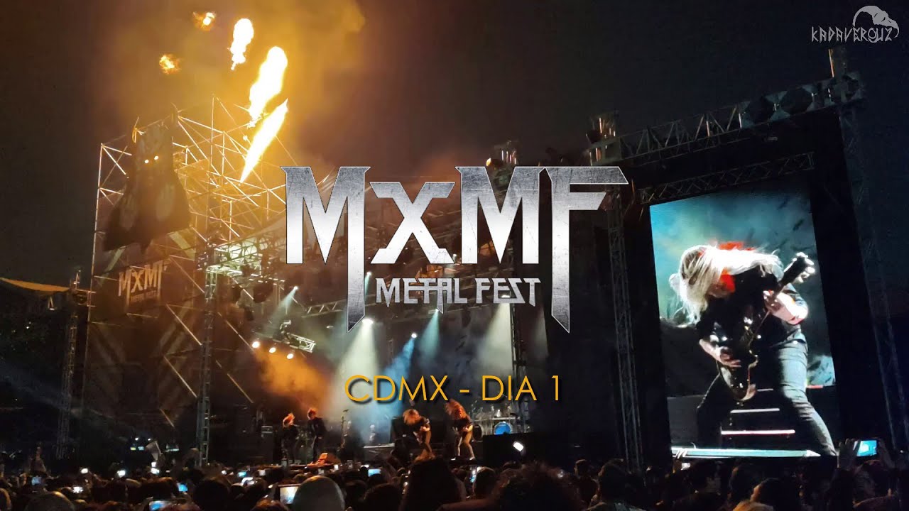 Visita al MxMF Metal Fest 2024, Primera Parte - YouTube