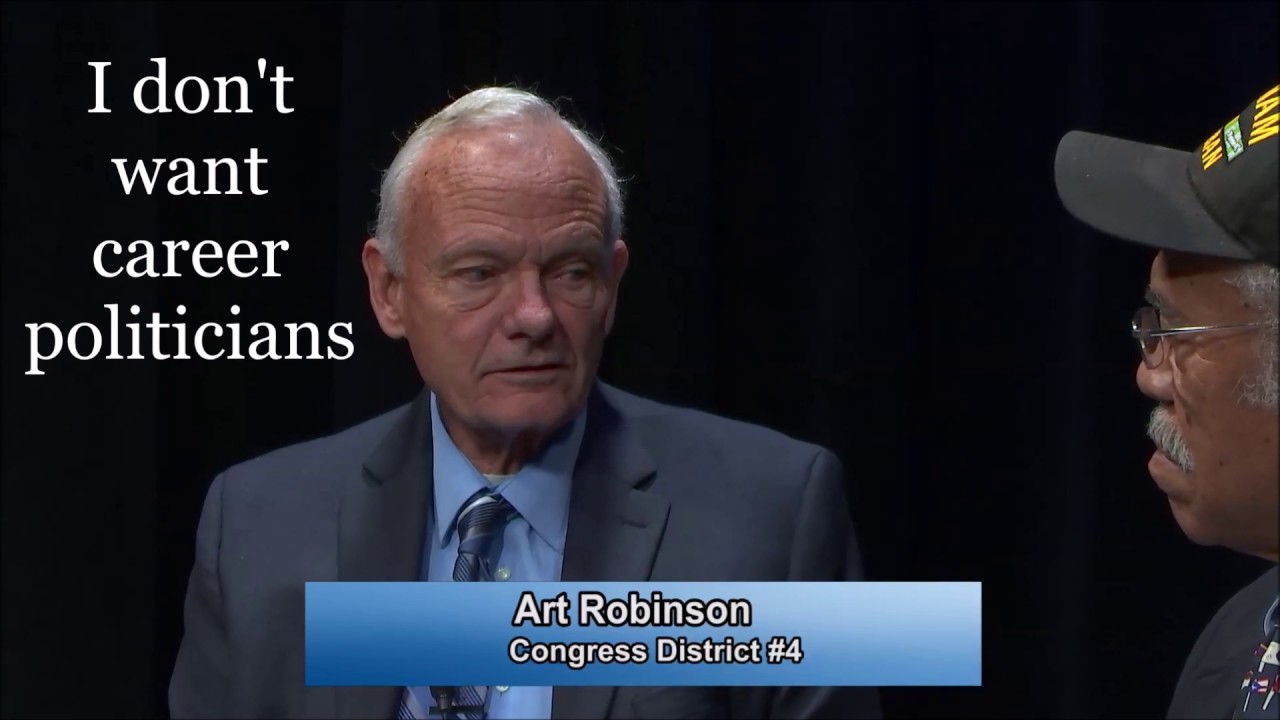 Art Robinson for Congressional District 4 I don't want career ...