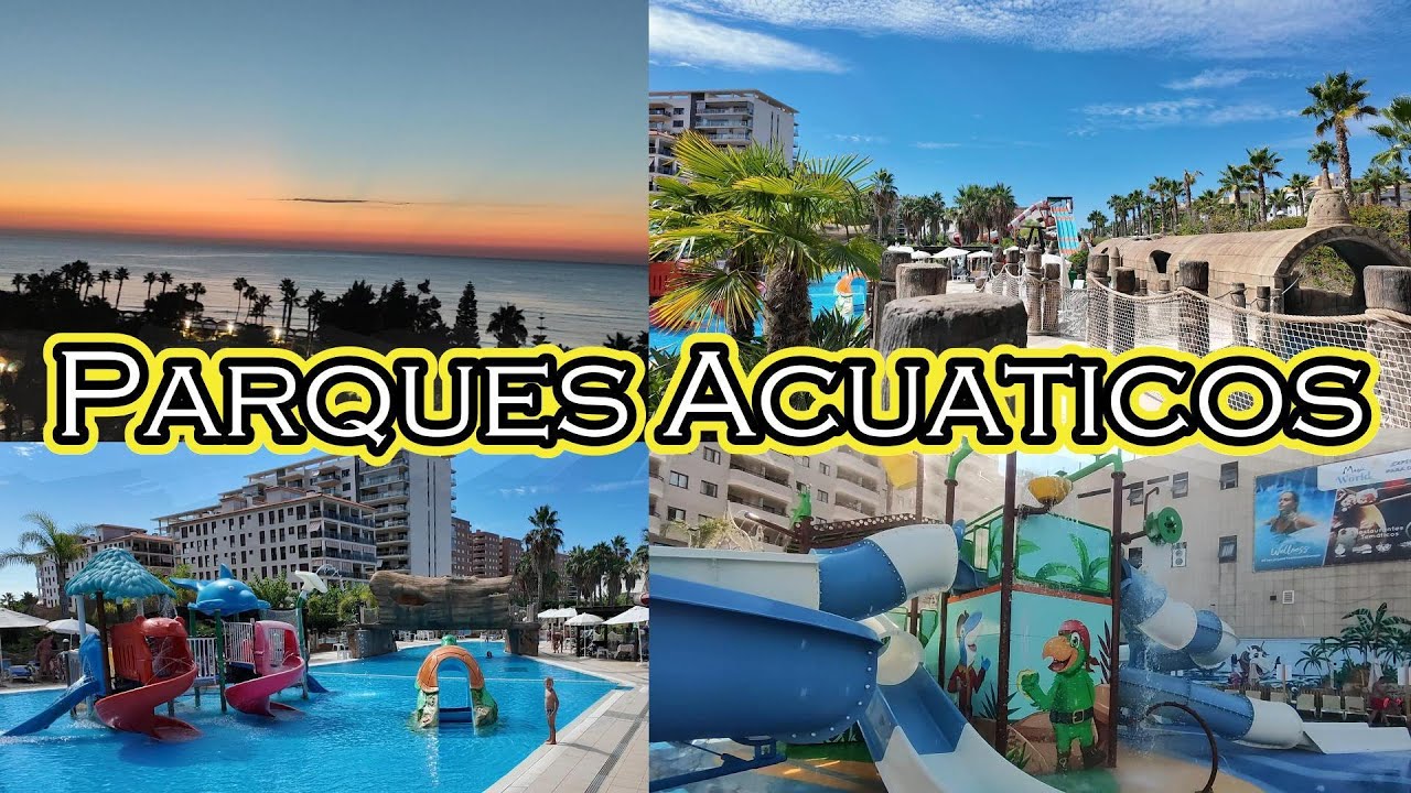Parques acuáticos SPLASH Y POLINESIA Magic World Marina Dor - YouTube