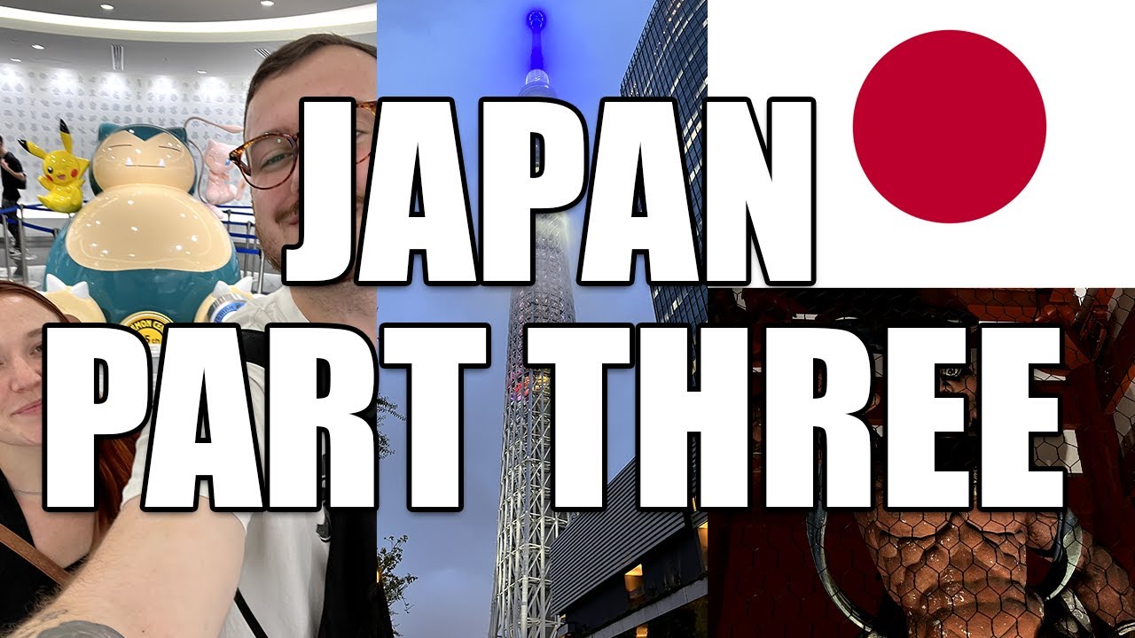Our Trip to Japan! Part 3 - Pokémon, Baseball, and a Giant Buddha - YouTube
