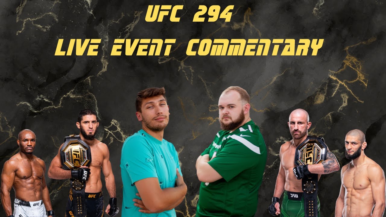 UFC 294: LIVE Event Commentary Islam Makhachev v Alexander Volkanovski ...