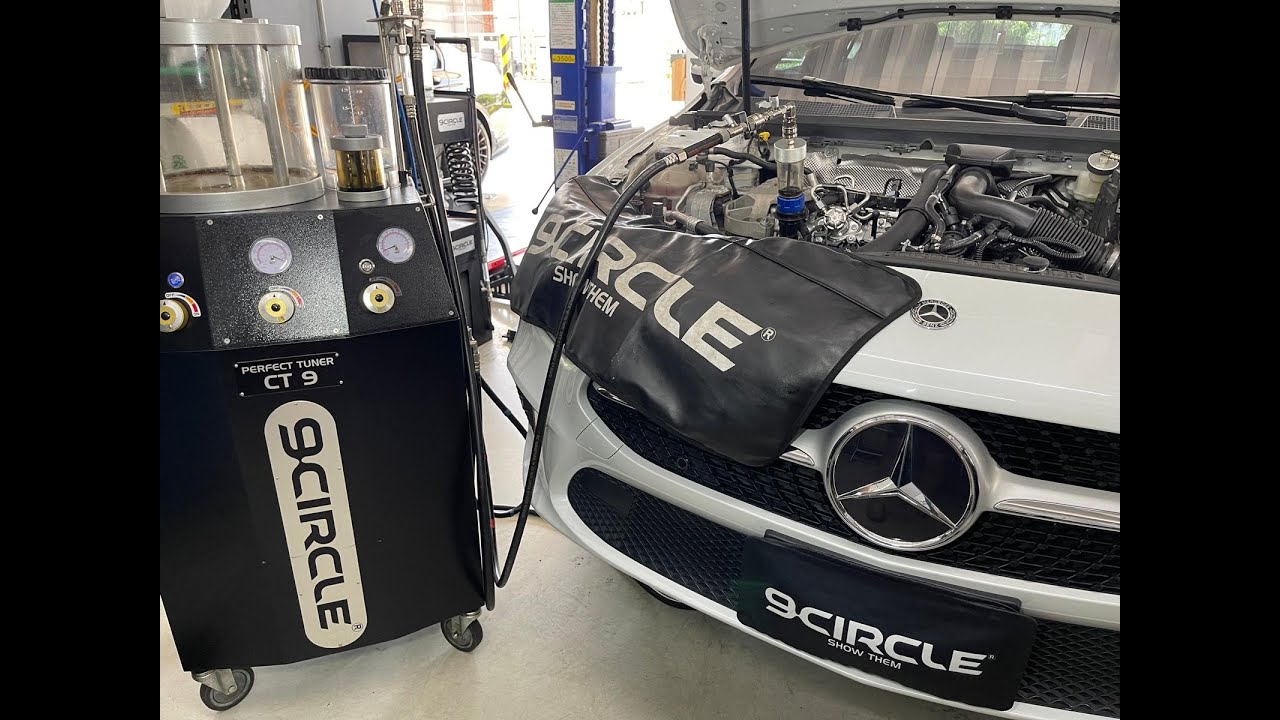 2019 Mercedes-Benz A180 W177 Engine Flush - YouTube