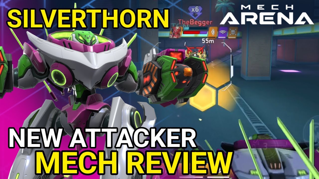Silverthorn? Reaver? New Mech and Weapon review - Redd Mech Arena - YouTube