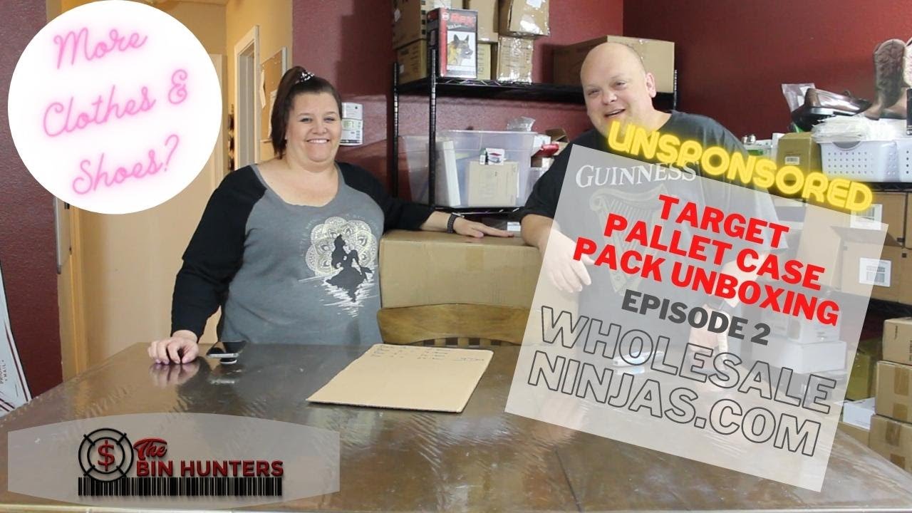 WholesaleNinjas.com - Target Case Pack Pallet Unboxing - Episode 2 ...