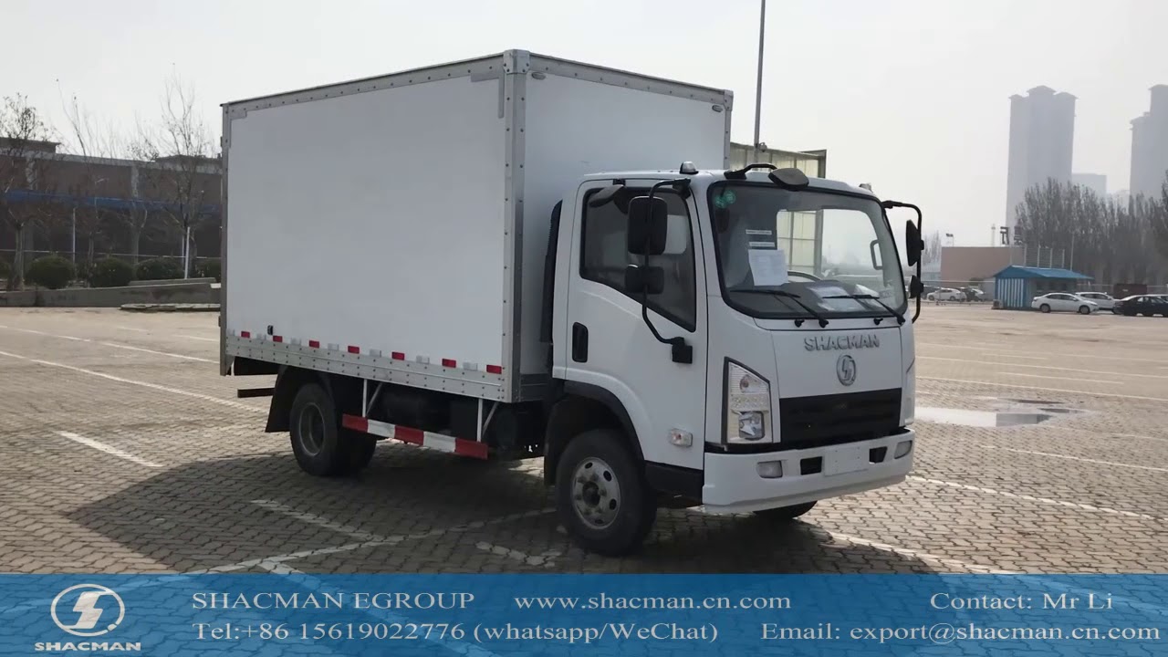 SHACMAN light truck,Refrigerated truck China for sale - YouTube