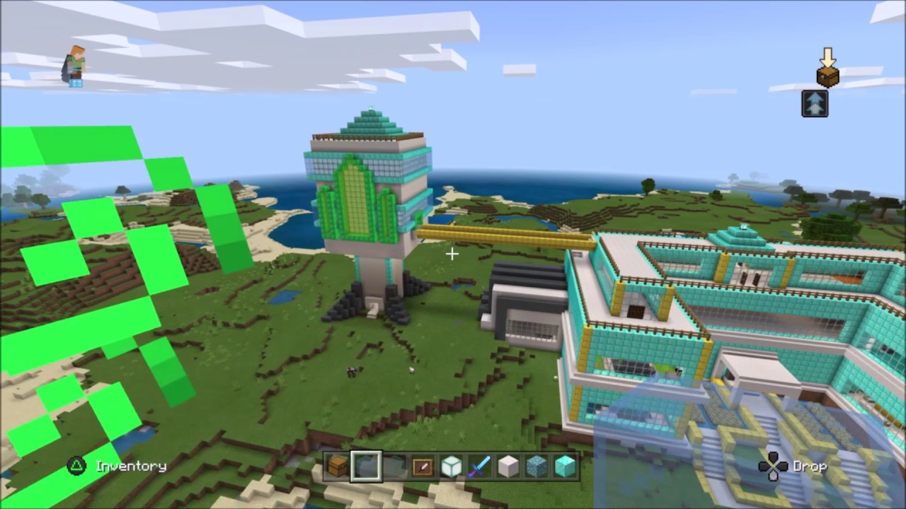 Mega Side tower Ep 15 Final touches! extra detail to house ( Minecraft ...