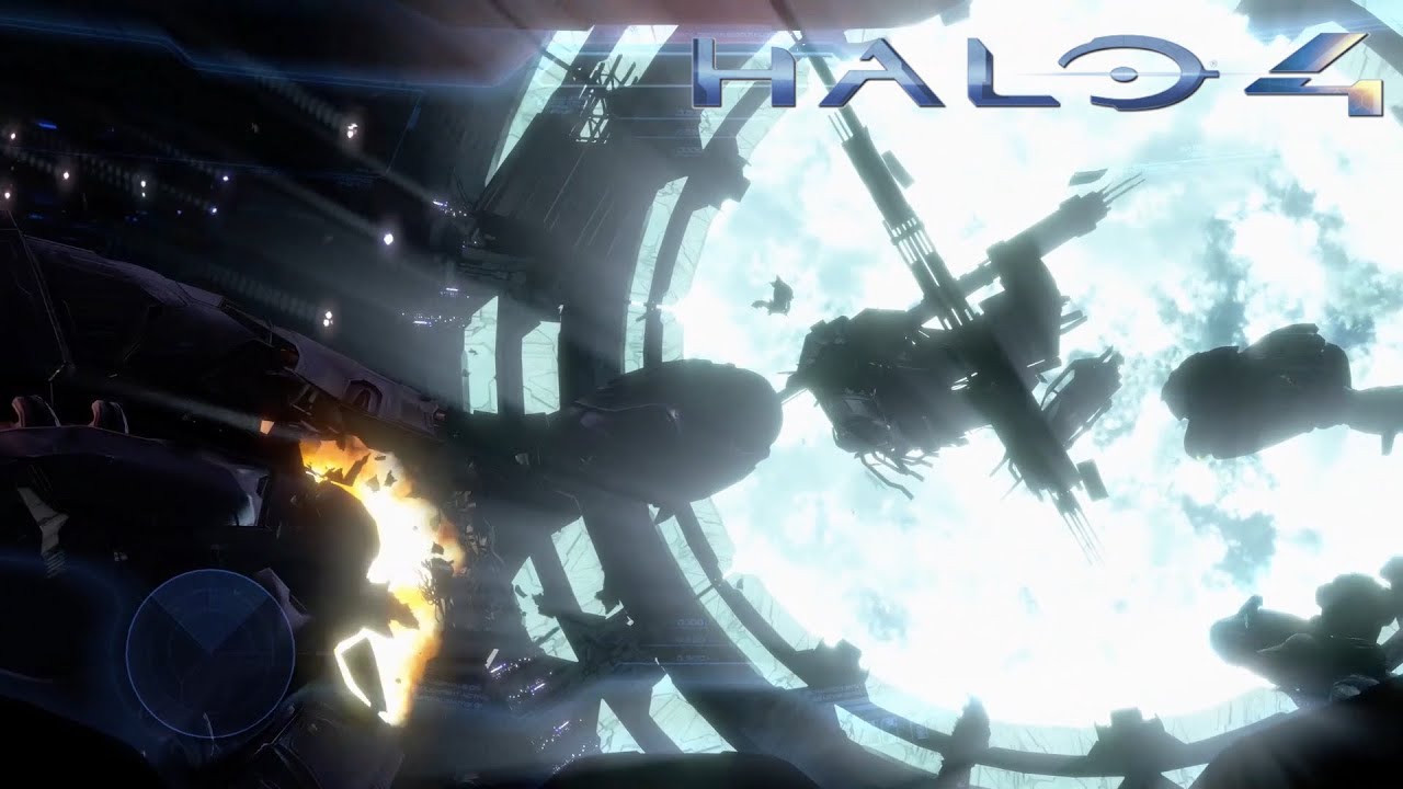 Halo 4 - Chief Falls From Space Again 1080p - YouTube